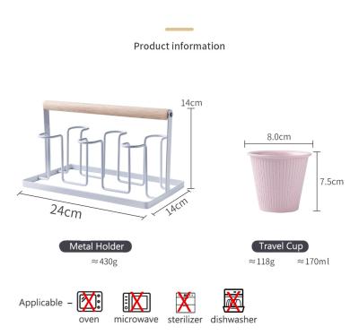 Cina 170ml di ceramica in stile nordico Tazze Espresso Colorate in pietra portatazze da viaggio per tè in vendita