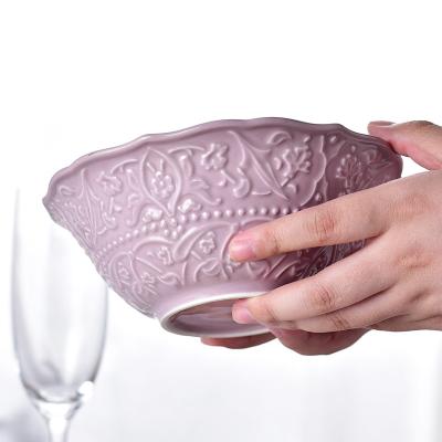 China Ins Style Porcelain Bowl Spoon Plates Sets White Ceramic Dinnerware Set For 10 Users for sale