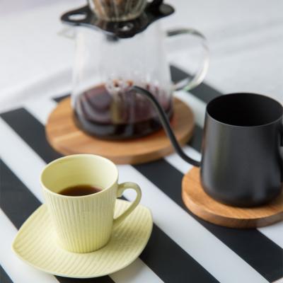 Cina Doni d'affari Occasione Tazza di caffè in porcellana sostenibile 90CC Espresso Ceramic Shot Cup in vendita