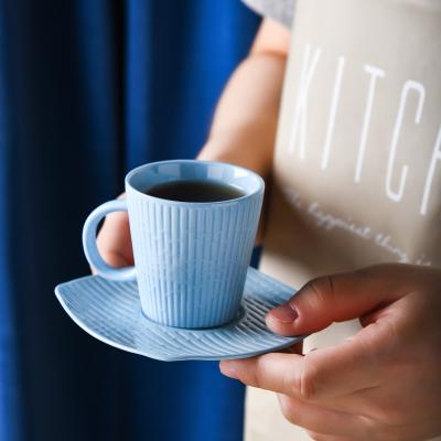 Cina Doni d'affari Occasione Tazza di caffè in porcellana sostenibile 90CC Espresso Ceramic Shot Cup in vendita
