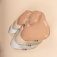 China Irregular Rabbit Shape Ceramic Plate Dinnerware Type Dishes Plates for Creative Meals for sale