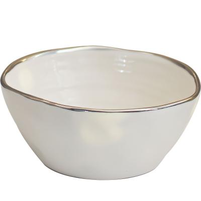 China Hotel Restaurant Dough Bowl Ceramic Mixing Bowls In Solid Yellow Color Of Other Volume for sale