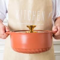 China Modern Design Style Complete Cooking Pots Set With Ceramic Material for sale