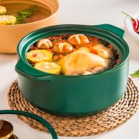 China Modern Design Style Complete Cooking Pots Set With Ceramic Material for sale