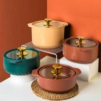 China Modern Design Style Complete Cooking Pots Set With Ceramic Material for sale