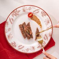 China 2 Person Decoration Ceramic Tableware Set With Under Glazed Technique for sale