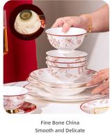 China 2 Person Decoration Ceramic Tableware Set With Under Glazed Technique for sale