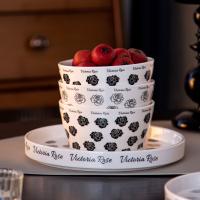 China Under Glazed Technique Porcelain Dinnerware Set Ramadan Gift Tableware For 1 Person for sale