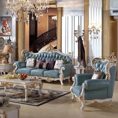 China Small Luxury House Solid carved furniture for sale