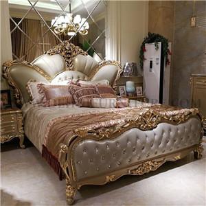 China Modern Style Bed,European Style Bed,Luxury Bedroom Furniture for sale