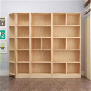 China Simple bookshelf,Chile Pine Wood Bookshelf,Rubber Wood Bookshelf for sale