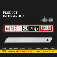 China Replace Snap Off Retractable Safety Blade Replacement SK2 9mm 60° Angle for sale