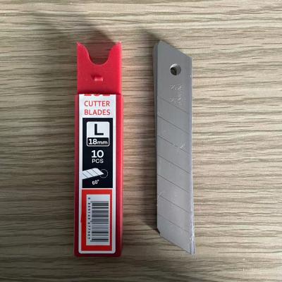 Cina Lame da taglio da 18 mm per un taglio liscio e senza sforzo Larghezza 18 mm SK2 Acciaio ad alto carbonio Spessore 0,5 mm in vendita