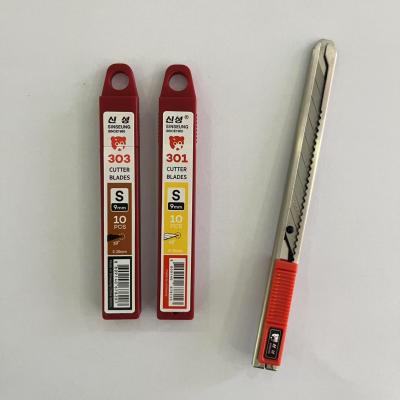 China Sinseung S506 9mm Snap off Knife for PPF With Sk2 Blade And Steel knife body for sale