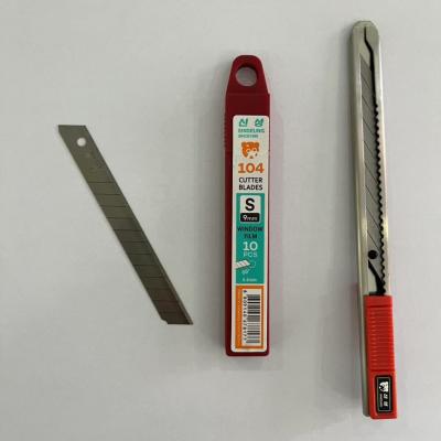 China 9mm Snap-off Blade High Carbon Steel Material for Long-lasting Performance for sale