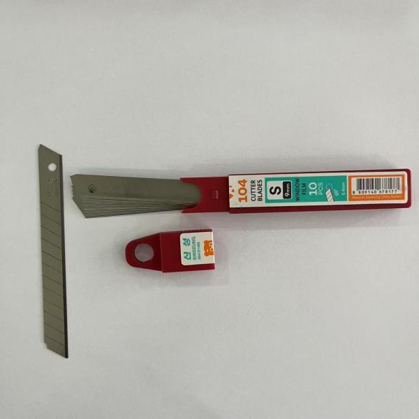 Quality 9mm Cutter safety knife retractable blade Width 9mm Precise Art Design Silver for Art Design for sale