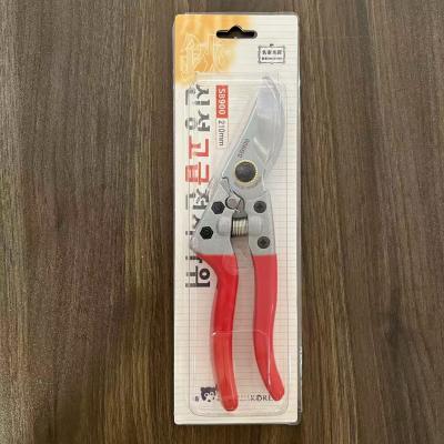China SK5 High-Carbon Steel Pruning Shears with 200mm Length and Locking Mechanism for Precision Garden Maintenance for sale