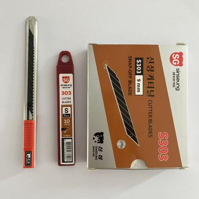 China 9mm Cutter Blade with 30° Tip Angle 0.38mm Thickness and 9 Segments for Precision Cutting for sale
