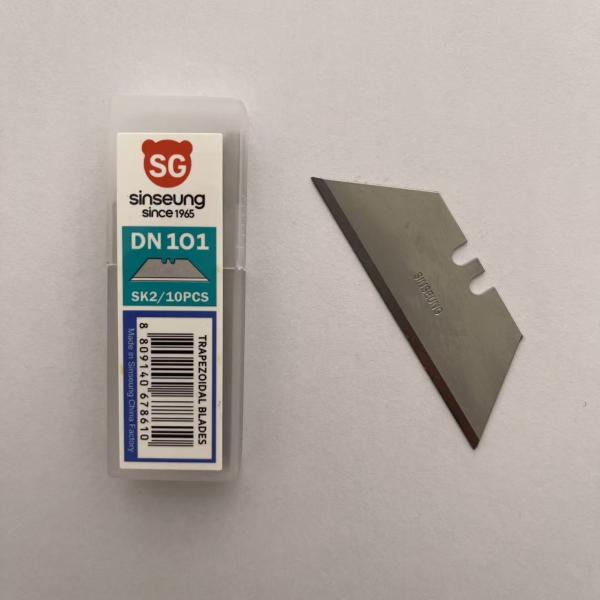 Quality Trapezoidal 9mm Box Cutter Replacement Blade SK2 High Carbon Steel for sale