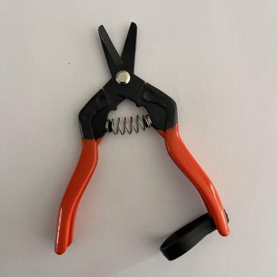 China 80g Garden Scissors with SK5 High Carbon Steel Blades Heat Treated for Durability and Ergonomic Handle for Comfortable Pruning for sale