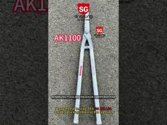 sinseung ak1100 lever hedge shears extendable handle plant cutting scissors yard and garden tools