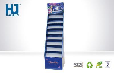 China Corrugated Cardboard Floor Display Rack for sale