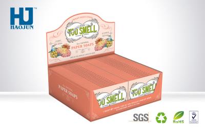 Chine Boîte de présentation douce rose faite sur commande de carton de séduction pour des savons à vendre
