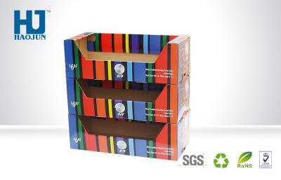 Chine La petite boîte de présentation brillante de carton avec 3 produits de stockage des rangées/POP se tiennent à vendre