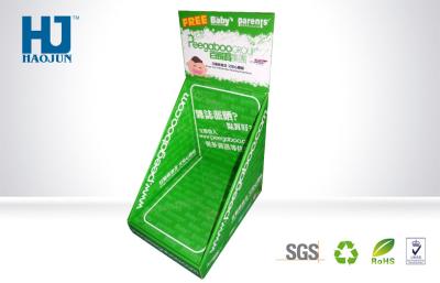 China Recyclable Folding Cardboard Display Box Customized With Glossy Lamination for sale