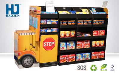 China Environmental Cardboard Dump Bin Display for Snacks / Beverage for sale