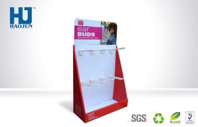 China Caixas de exposição contrárias do cartão com ganchos, suportes de exposição contrários personalizados à venda