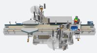 China 1500BPH Big Drum Automatic Sticker Labeling Machine Intelligent Self Adhesive 220V 3KW for sale