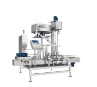 China 5-30L Drum Single Head Bottle Capping Machine With Sorting Conveying Function for sale