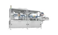 China Robotic Bottle Unscrambler Machine 80-1000ml Quick Size Switch Automatic Bottle Sorting for sale