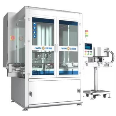 중국 8 헤드 자동 캡 머신 FX-8AS 4.0KW 100ml-1L 고속 픽 앤 위치 판매용