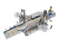 China Square Flat Bottle Double Sided Labeling Machine TN-200LDS 2500 BPH Servo Driven for sale