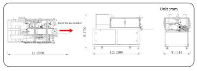 China YPK30H-25 Automatic High Speed Carton Erector Horizontal for sale
