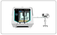 China Automatic Rotary Capping Machine FX-6AH 0.6-0.8MPa 6 Heads 7500BPH for Glass Plastic Drums for sale