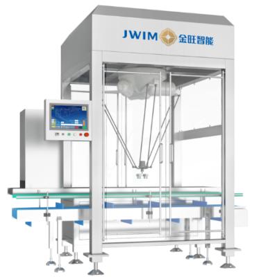 China Palletizer Machine capable of handling rated loads up to 3 kilograms with grips suitable for various packaging materials for sale