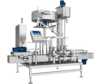 China Automatic Capping Machine Featuring Cap Grabbing and Capping Mechanism Suitable for Various Bottle Cap Specifications for sale