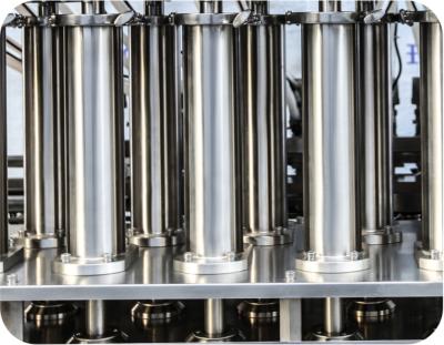 China 6000 BPH 100ml Bottle 16 Filling Heads Pesticide Piston Chemical Liquid Filling Machine Lubricating Oil Filling Machine for sale