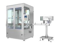 China Multiple Type Cap Compatible High Speed Automatic Capping Machine 100ml-1L for sale