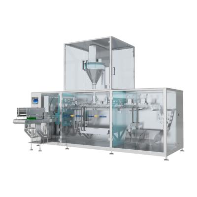 China Fertilizer Chemical Liquid Premade Pouch Packing Machine for Pesticide Powder for sale