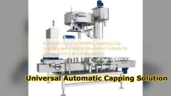 Automatic Capping Machine for All Bottle Types