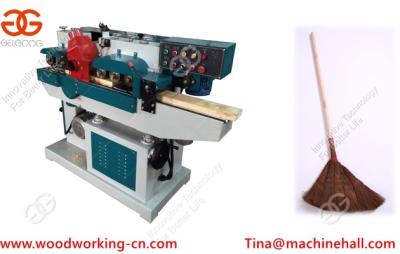 China High capacity low price wood round end milling machine for broom sticks for sale