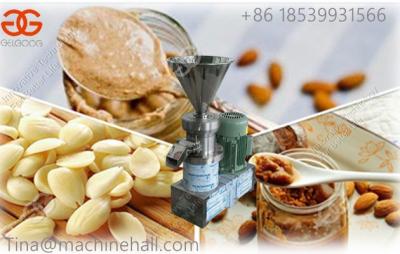 China High effiency almond butter making machine for sale in factory price manufacturer for sale