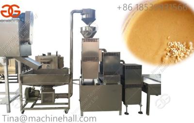 China Hot selling Sesame grinding production line supplier  sesame butter making machine factory for sale