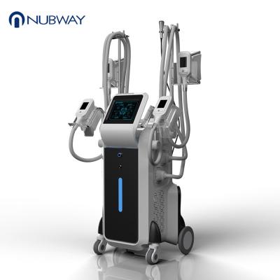 China 2018 latest weight loss cryo  freeze fat body slimming 4 handles cryolipolysis for sale