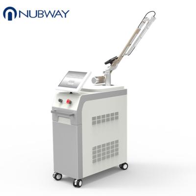 China Nubway professional whitening skin rejuvenation pigment q switched nd yag laser for clinic for sale