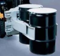 China Universal Double Forklift Drum Grabber Attachment for sale